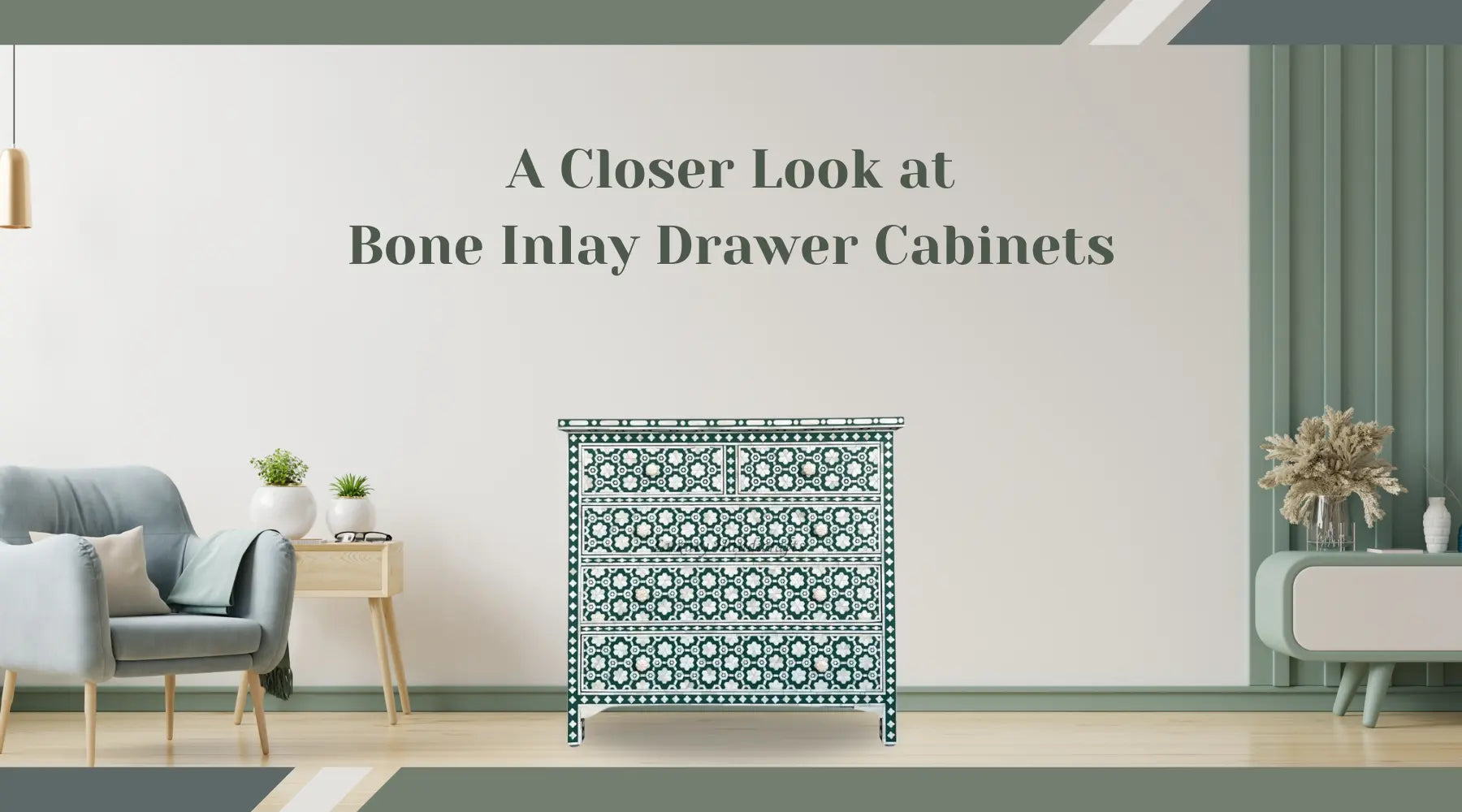 Beyond Functionality: Bone Inlay Drawers as Statement Pieces – Luxury ...