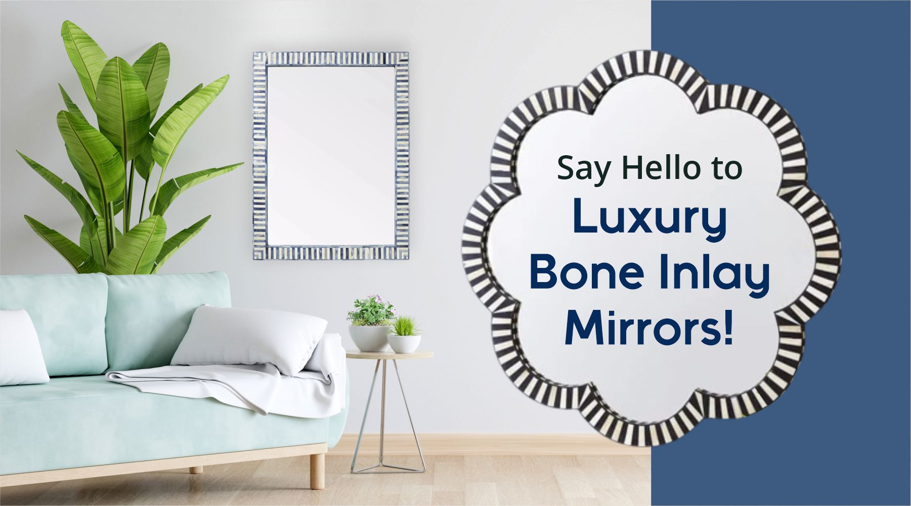 Mirror Frames of Bone Inlay: Trends and Styles to Watch – Luxury Handicraft