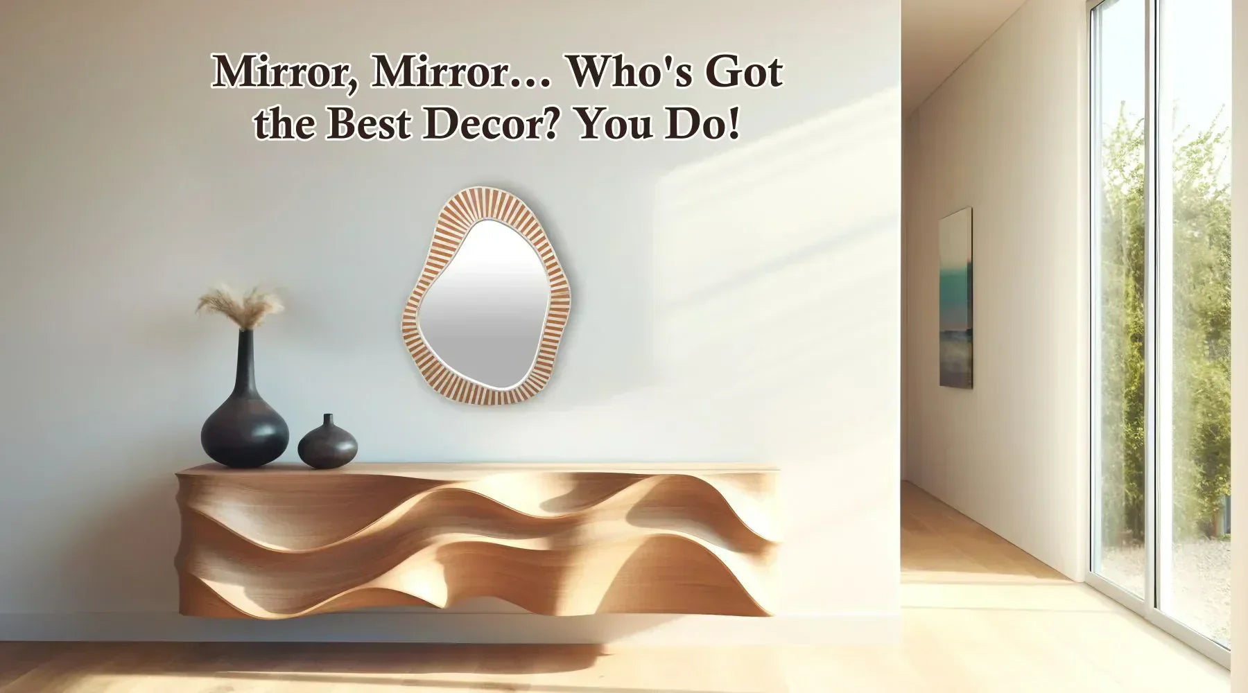 Why Handmade Bone Inlay Mirrors Are the Best Choice? – Luxury Handicraft