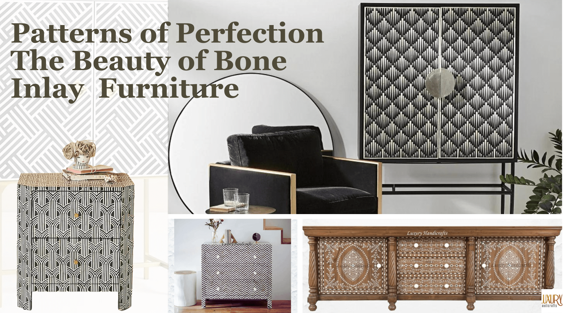 Patterns of Perfection The Beauty of Bone Inlay Furniture – Luxury ...