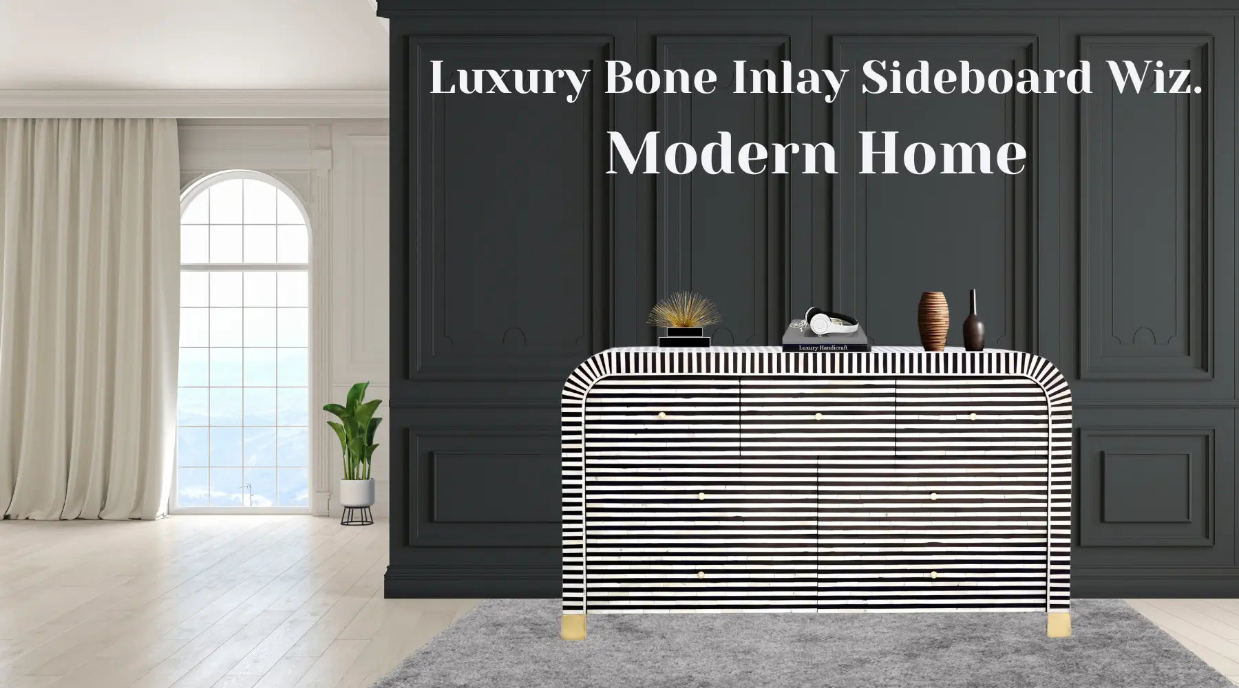 Tips To Introduce Luxury Bone Inlay Sideboard Into Modern Home – Luxury ...