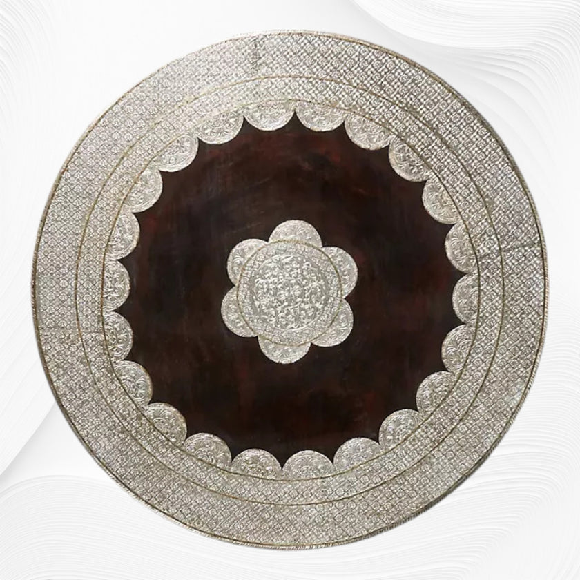 Embossed Meridian Coffee Table – Luxury Handicraft