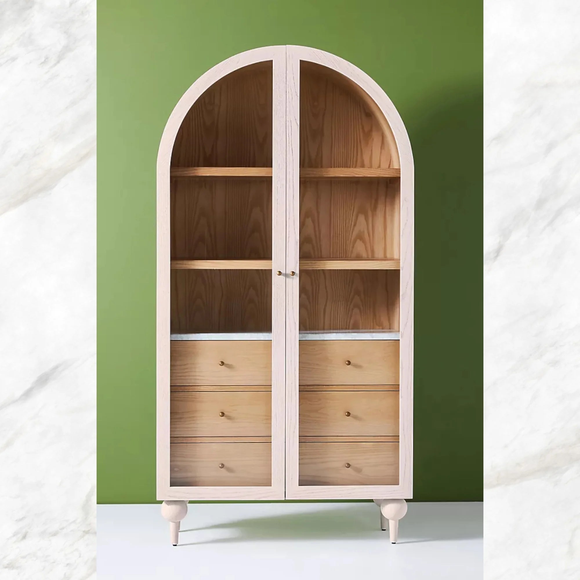Fern Storage Cabinet White – luxuryhandicrafts
