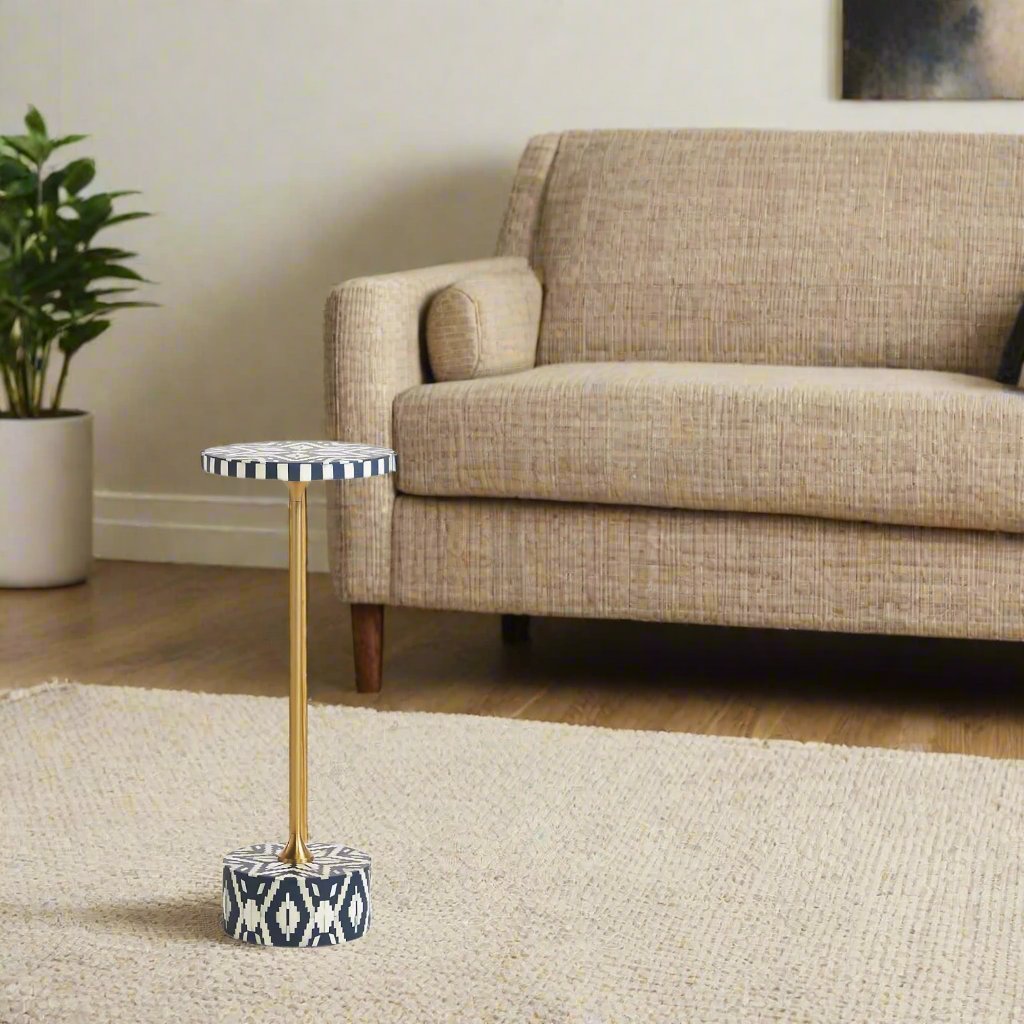 Buy Bone Inlay Side Tables at Best Price – Luxury Handicraft