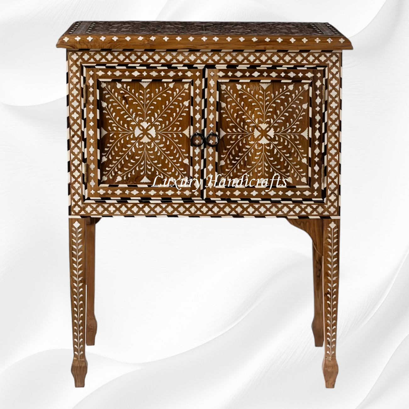 Buy Bone Inlay Bedside Tables and Nightstands At Best Price – Luxury ...