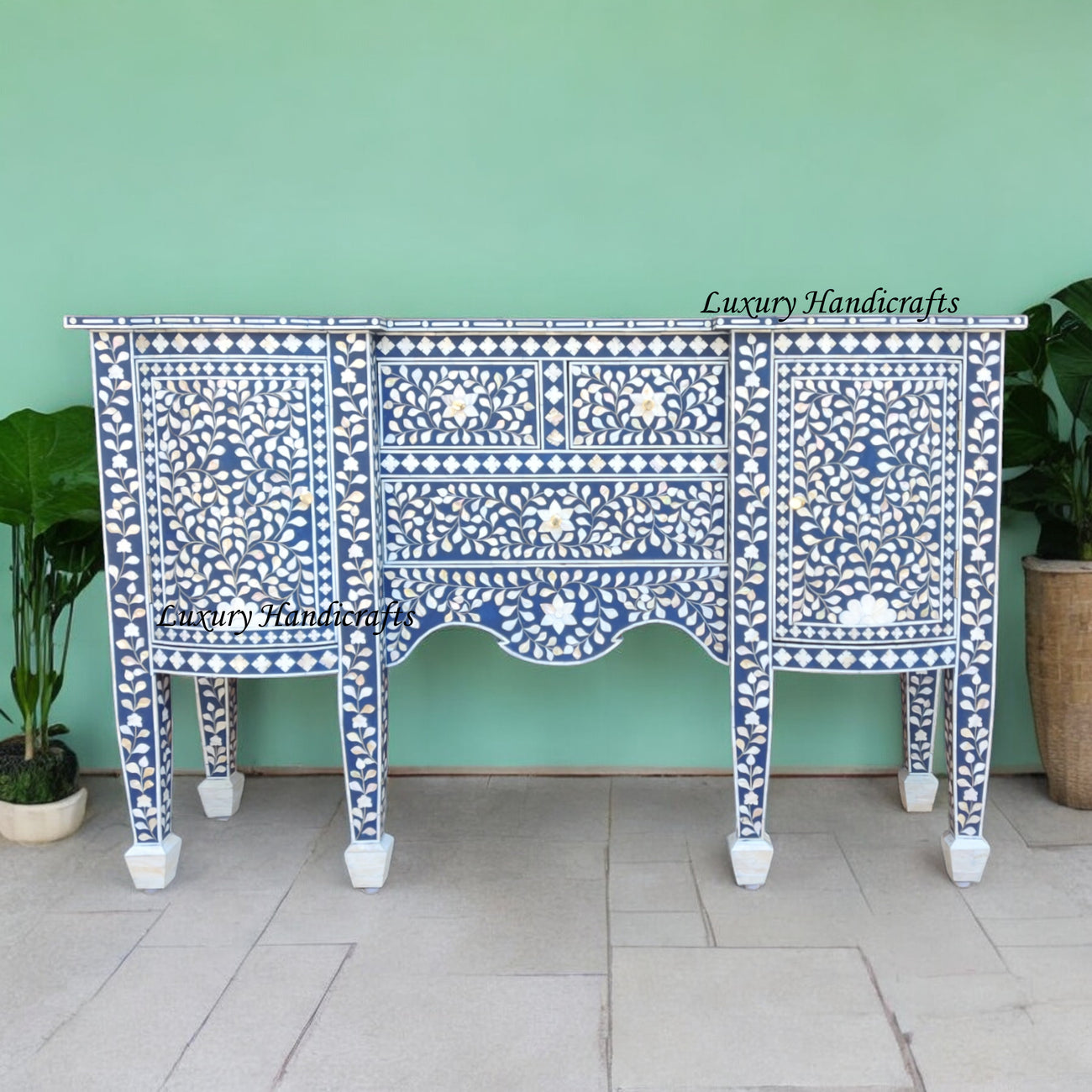 Buy Mother of Pearl Inlay Buffet | Sideboards Online Best Price ...