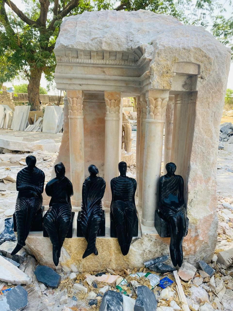 Man Stone Sculpture – Luxury Handicraft