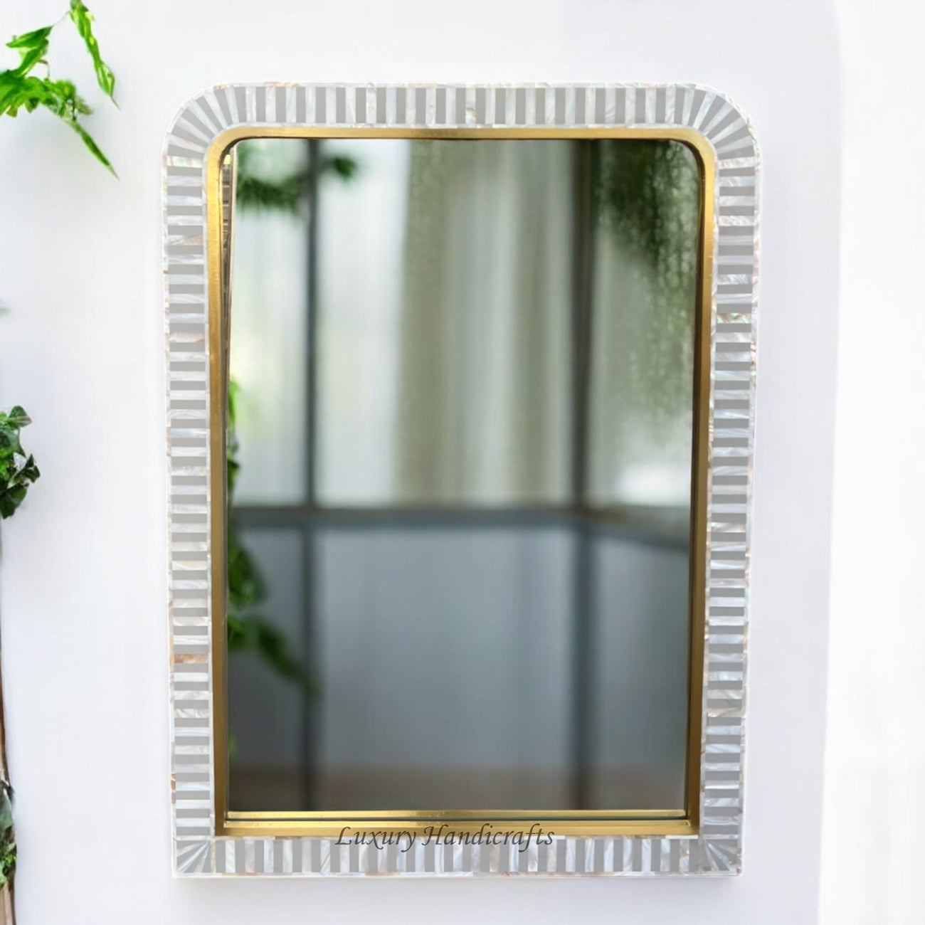 Buy Online Mother of Pearl Inlay Mirror Frame | Inlay Mirror Frame ...