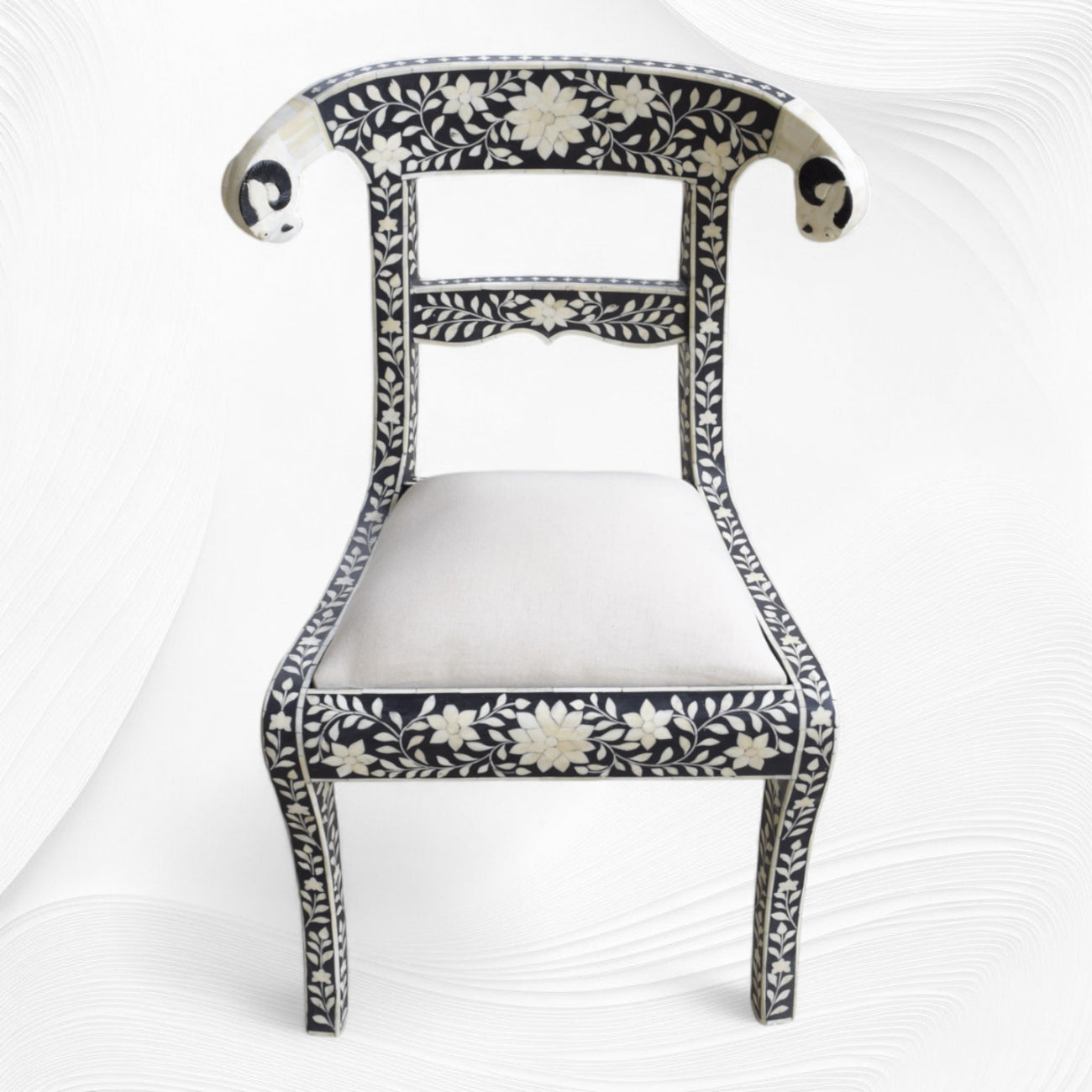 Buy Online Bone Inlay Chairs & Stool For Your Living Area – Luxury ...