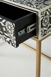 Lalita Inlay Desk Black – Luxury Handicraft