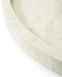 Full Bone Inlay Round Tray – Luxury Handicraft