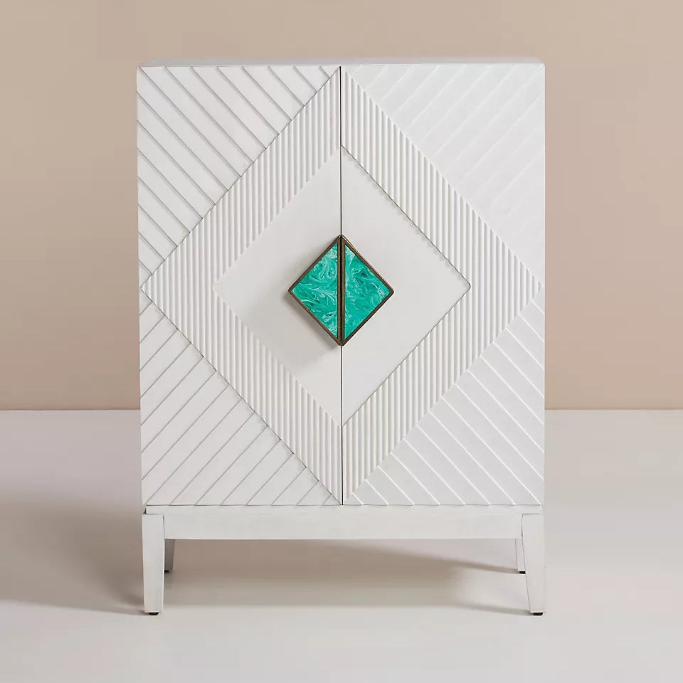 Buy Handcarved Wooden Chest Of Drawers Cabinets Online At Best Price ...